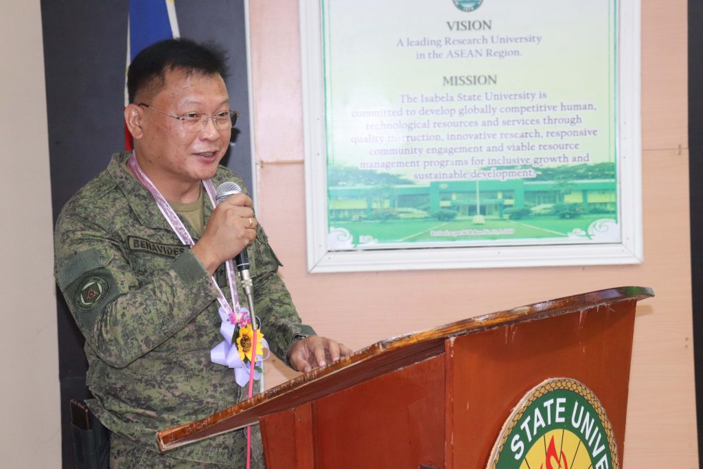 ISU Partners with Army to Mainstream Gender Initiatives | Isabela State ...