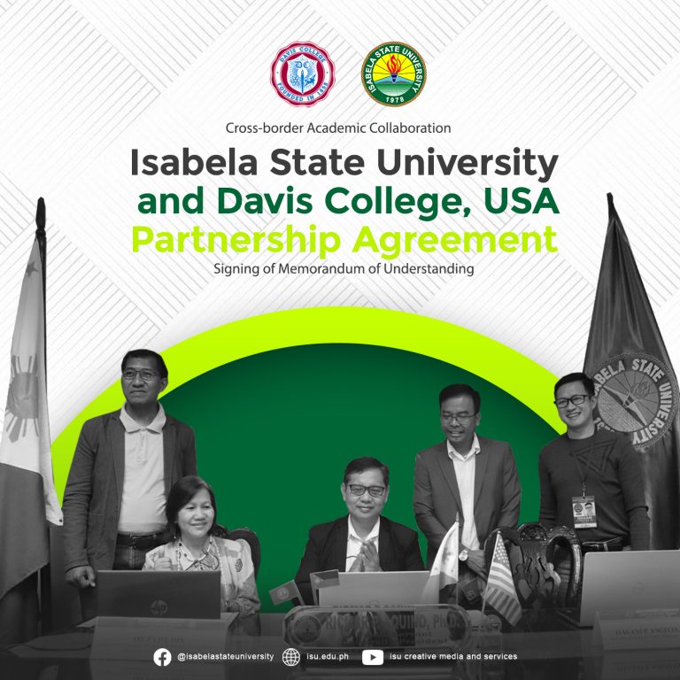 Isabela State University | University for People and Nature