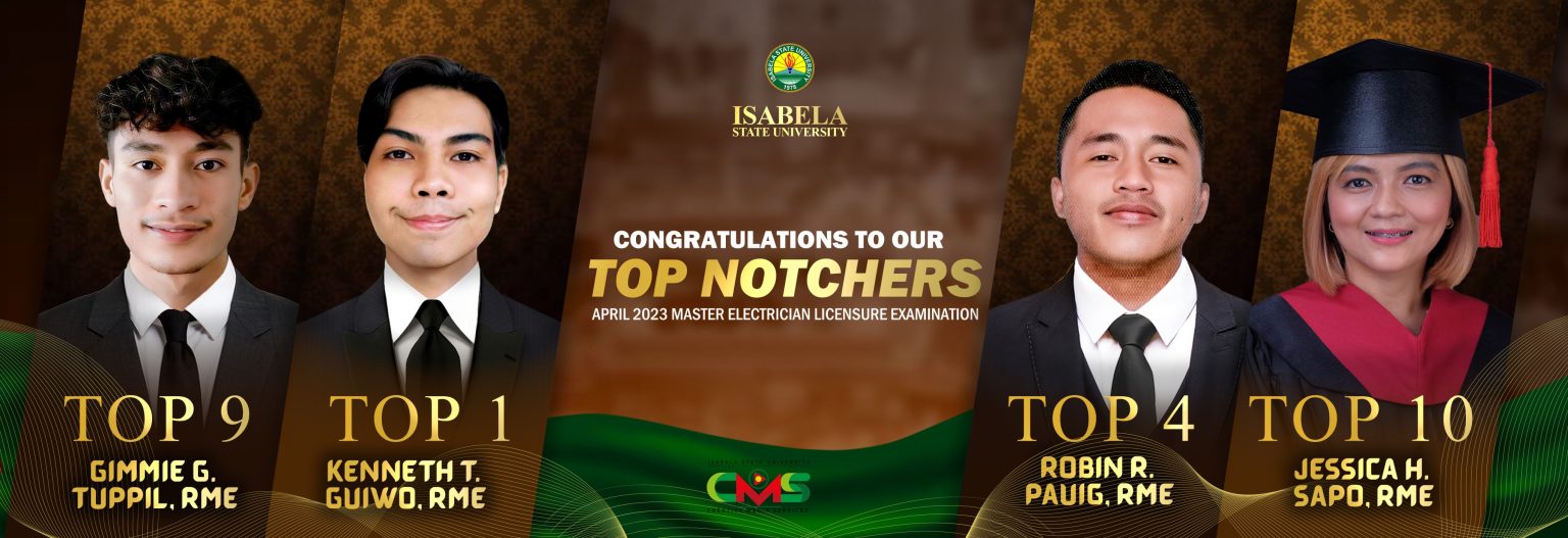 Hall of Excellence: Licensure Examination | Isabela State University