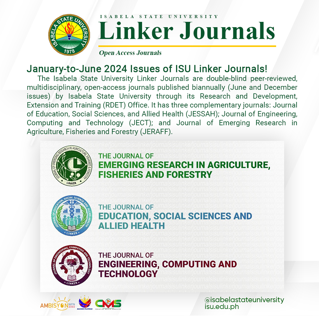 Release of the January-to-June 2024 Issues of ISU Linker Journals ...