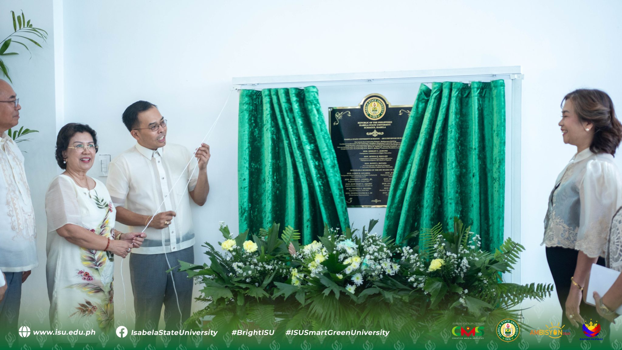 ISU inaugurates ISU–E Multipurpose Building, unveils new University ...